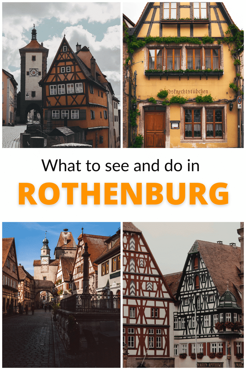 A walk through Rothenburg's history: A tour of the city's medieval ...